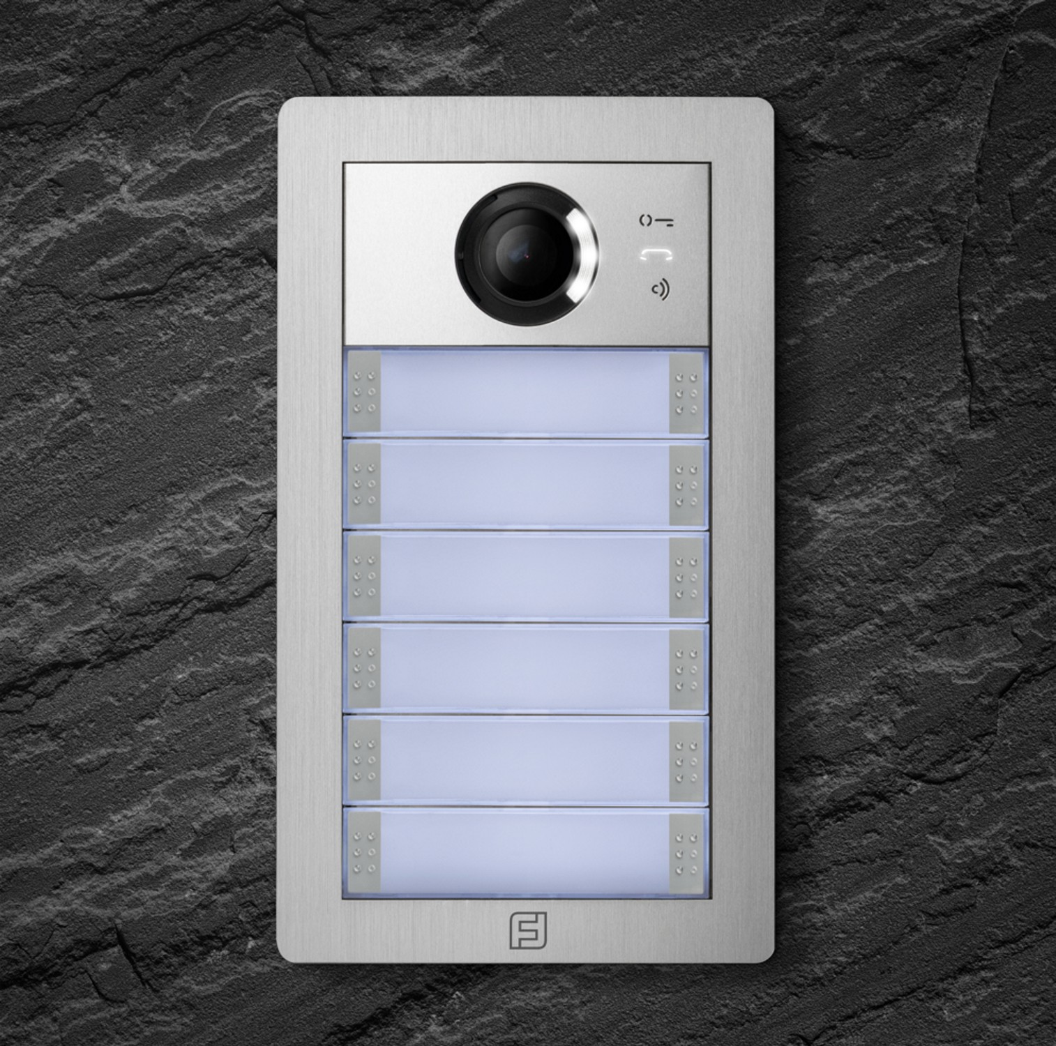 Front frame for 2 modules Alba - AB62